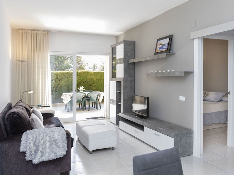 Lovely Apartment For 4 People With Pool, Wifi, Tv And Terrace - Miami Platja