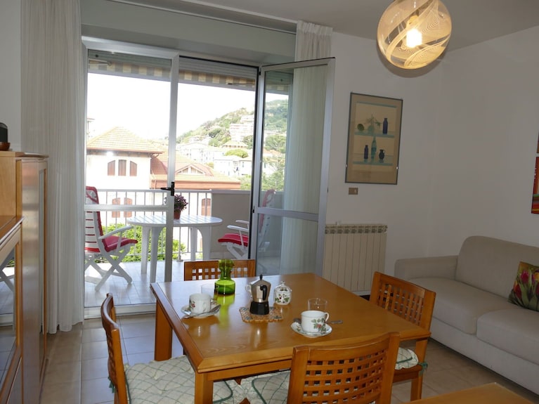 Confortable Appartement Pour 4 Personnes Avec Wifi Et Balcon - Santo Stefano al Mare