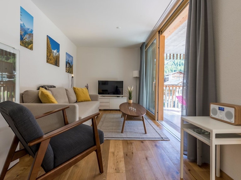 Beautiful Apartment For 5 People With Wifi, Tv, Balcony And Pets Allowed - Saas-Grund