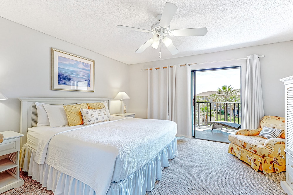 Recently Updated Resort Condo With 2 Pools, 2 Balconies, Ocean Views, Bbq, & W/d - St. Augustine Beach, FL