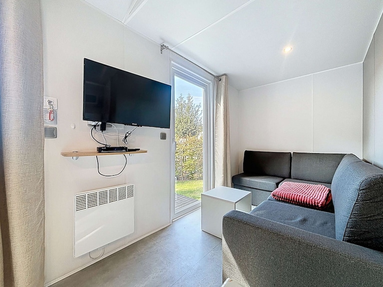 Luxurious Mobile Home, 4 Guests, Beach Nearby, Heated Pool, Fitness Room, Pet-friendly - Manche