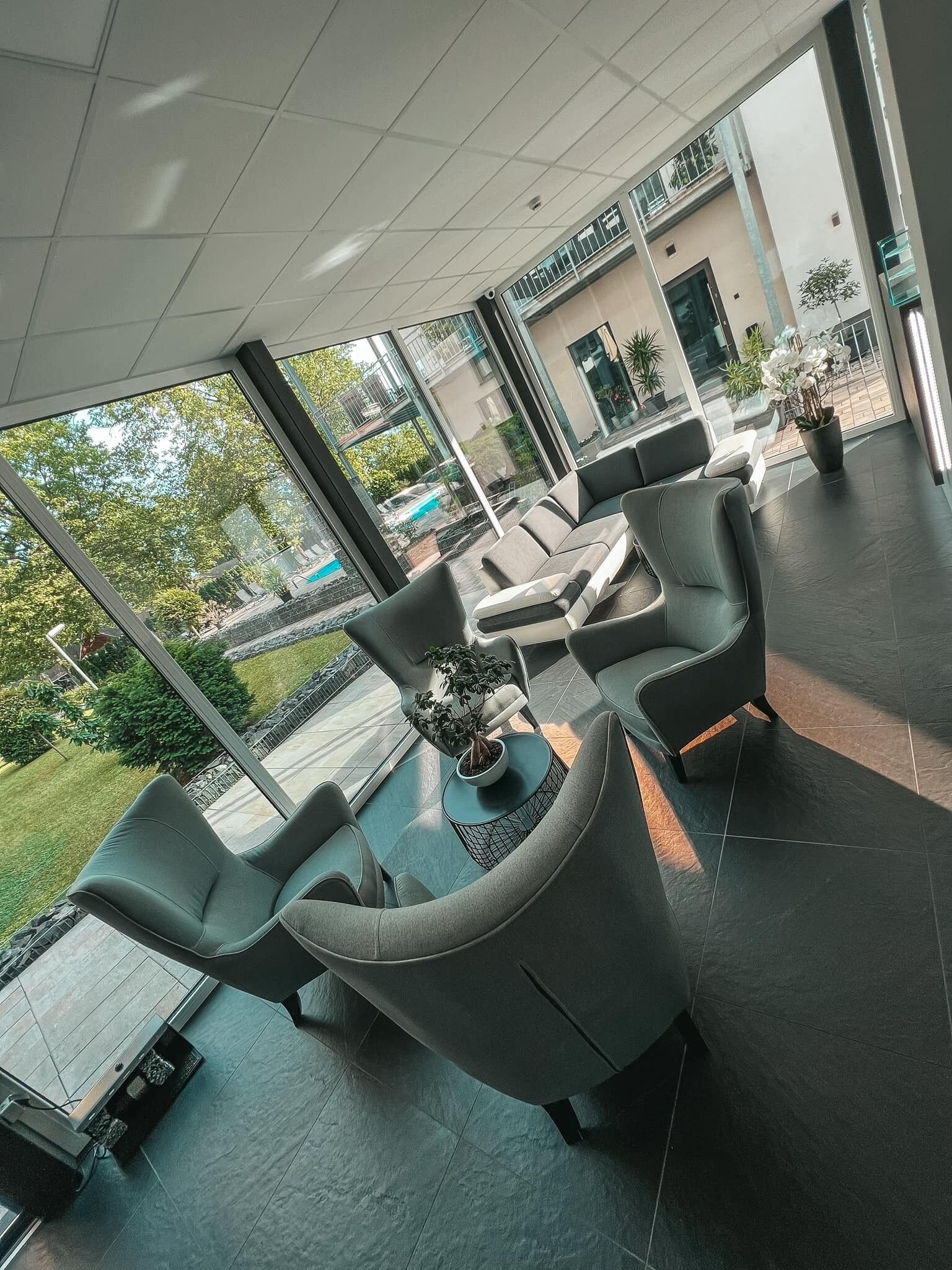 Sala de estar do lobby