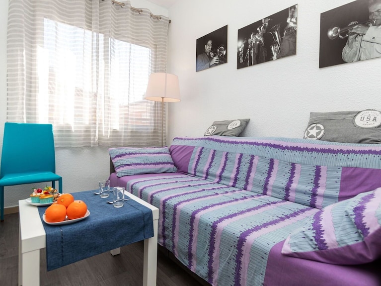 Beautiful Apartment For 4 People With Wifi, Pool, A/c, Tv And Balcony - 濱海略雷特