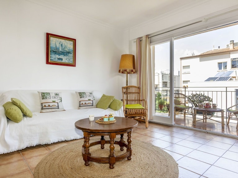 Agréable Appartement Pour 4 Personnes Avec Wifi, Tv Et Balcon - Tossa de Mar