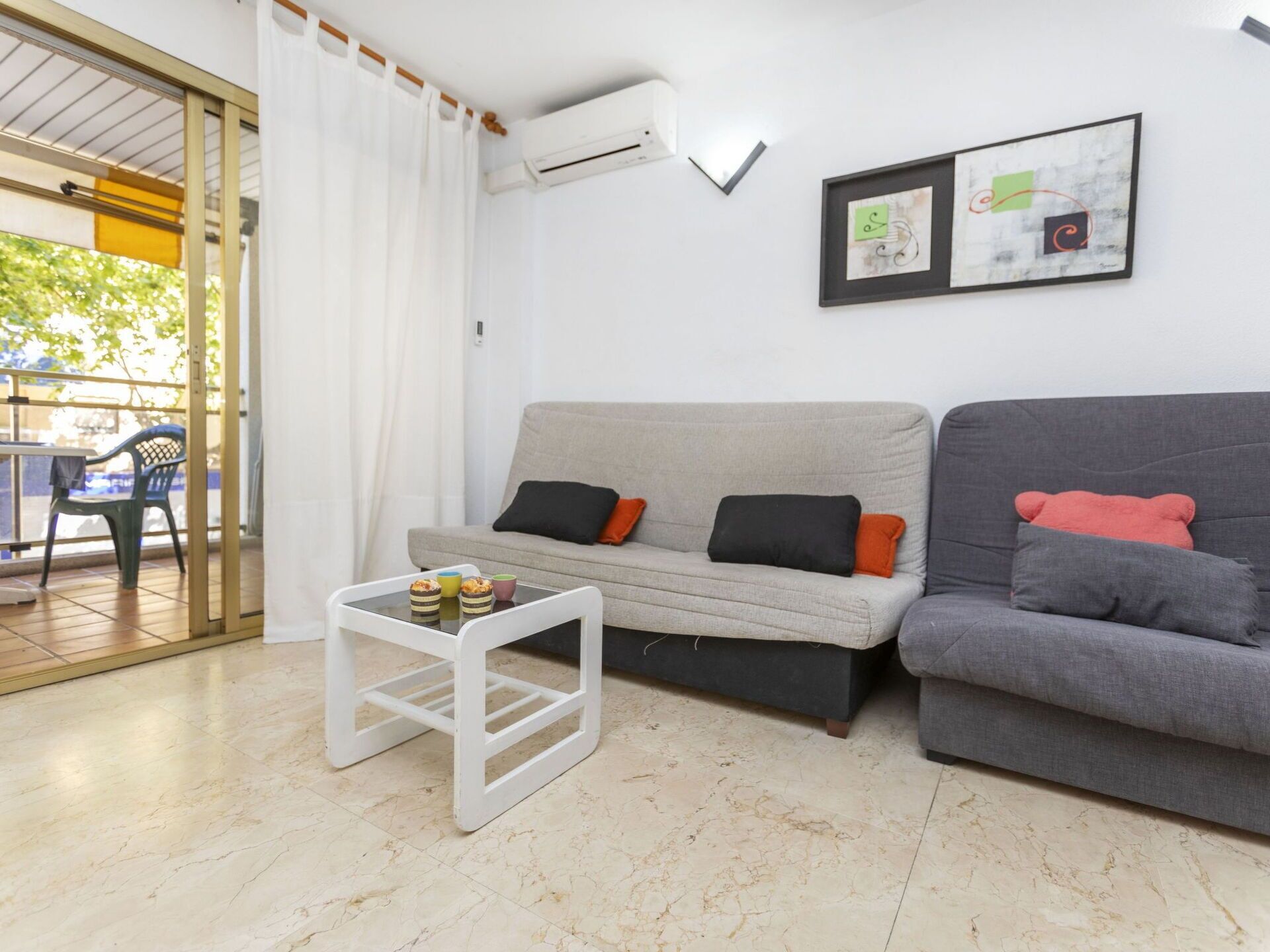 Beautiful Apartment For 4 People With A/c, Wifi, Pool, Tv And Terrace - Salou