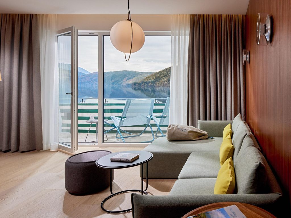 Junior Suite Lachsforelle - Seeglück Hotel Forelles - Spittal an der Drau