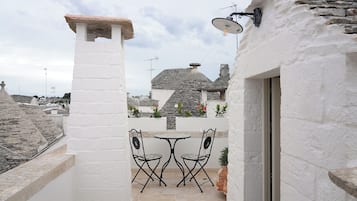 Trullo Superior | Terraço/pátio interior