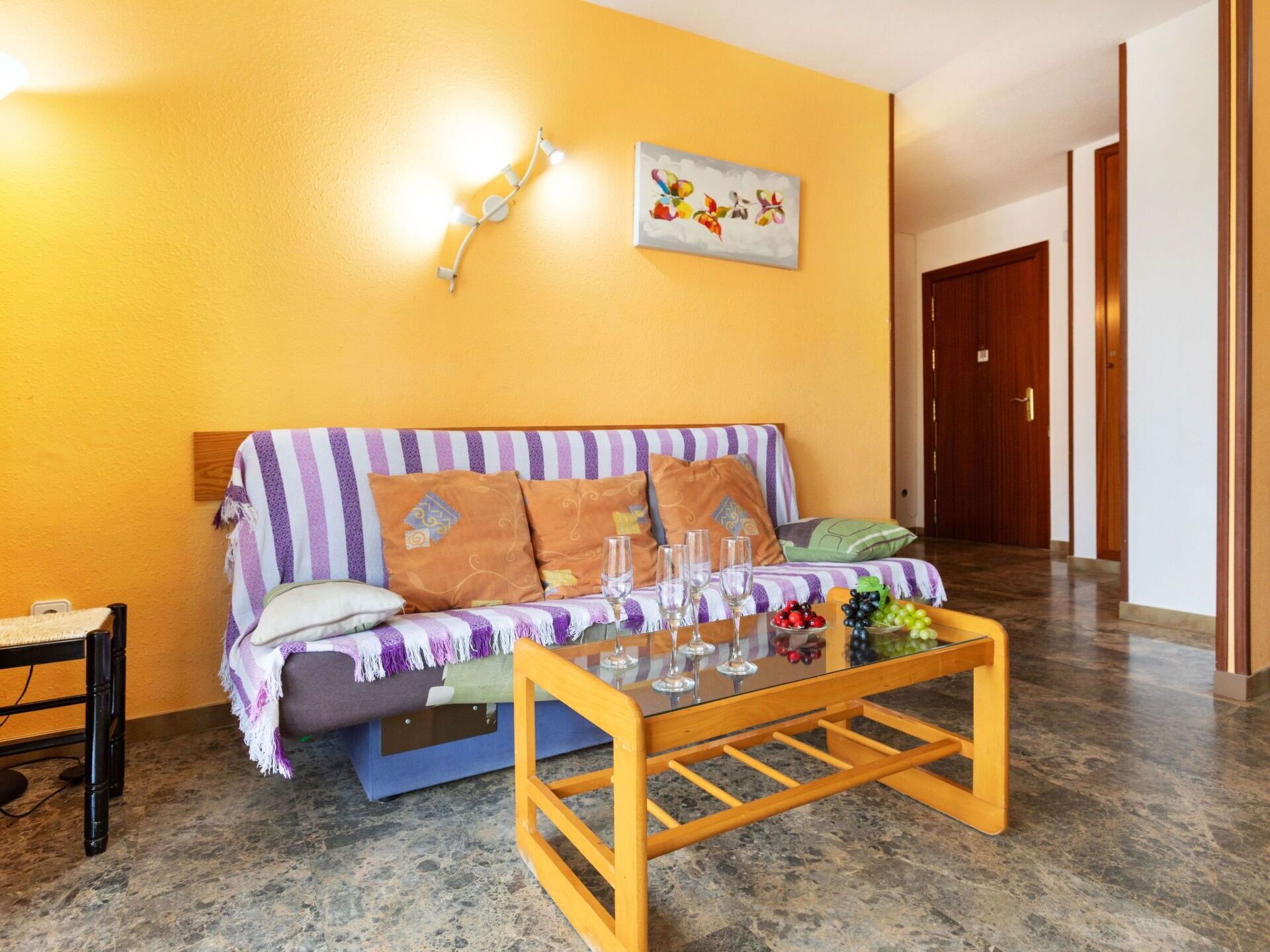 Cosy Apartment For 6 Guests With Wifi, A/c, Pool, Tv, Terrace And Pets Allowed - Salou