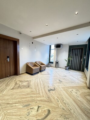 Sala de estar do lobby