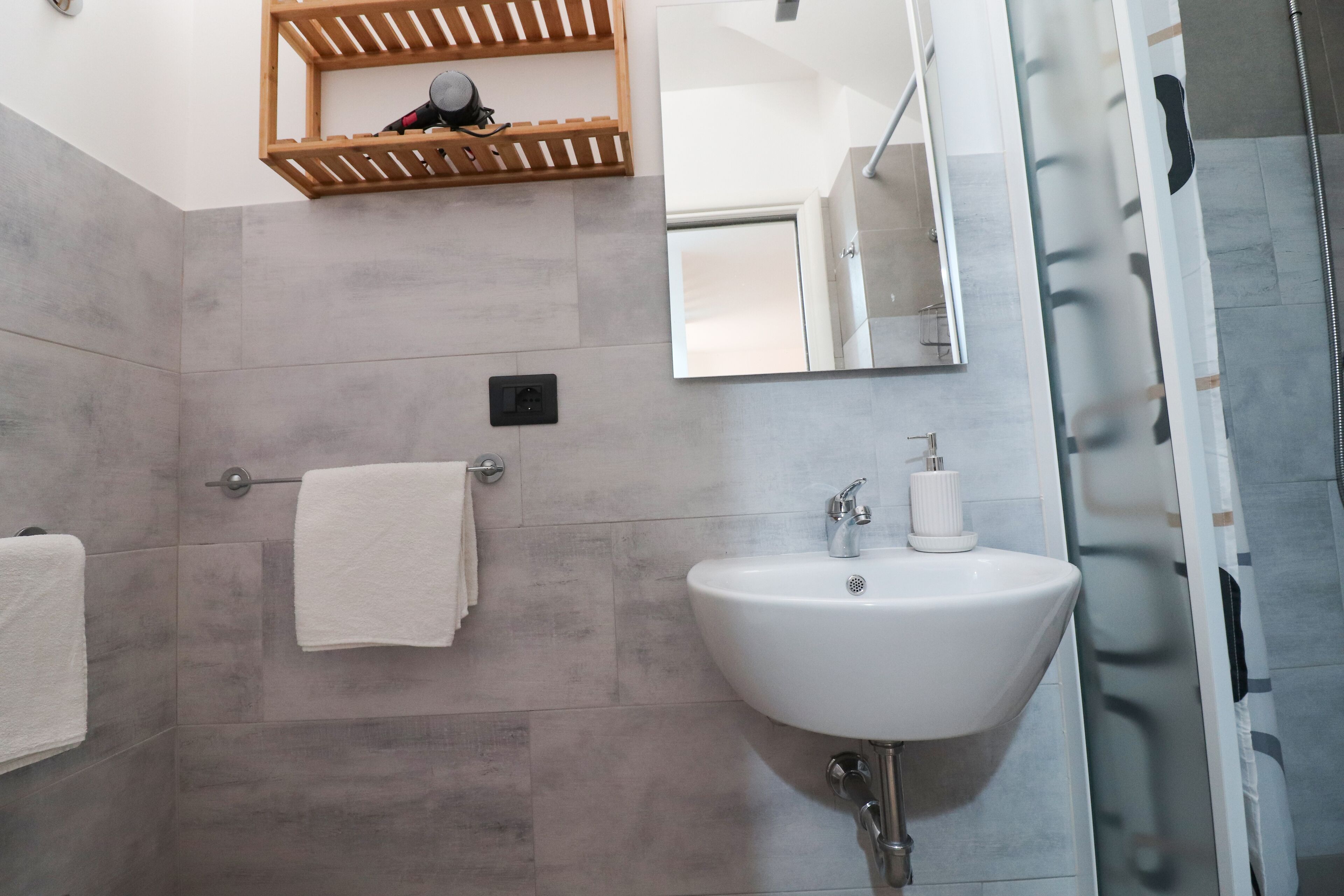 Apartamento, 1 quarto, fumadores, pátio | Casa de banho