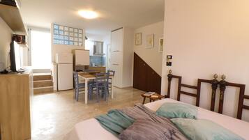 Apartamento, 1 quarto, fumadores, pátio | 2 quartos
