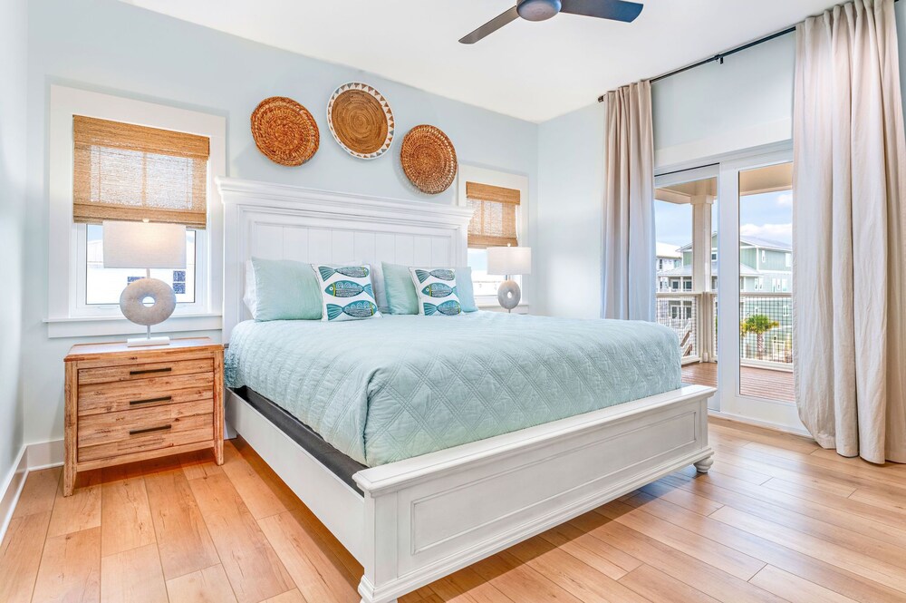 The Sand Pearl-New/N Cape/Steps to Beach/5 BR - Cape San Blas | Vrbo