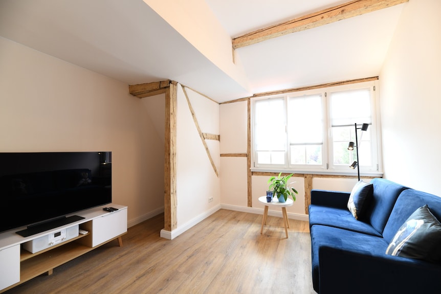 Appartement 'Das Schiefe Haus Whg Bergstrasse' Met Balkon En Wifi - Bensheim