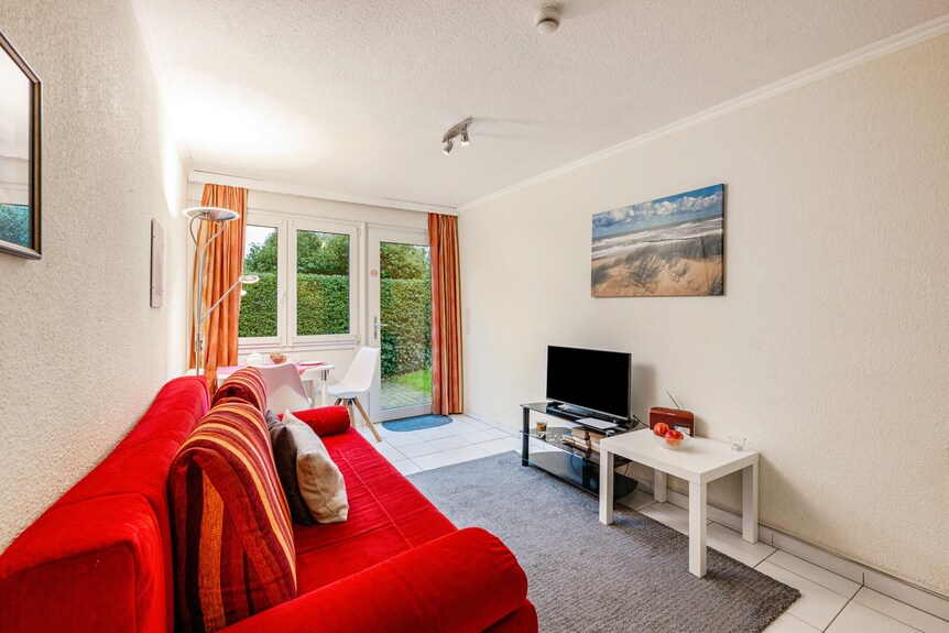 Appartement 'Bungalow Westerland Kampstrasse' Met Privé Terras, Eigen Tuin En Wifi - Kampen