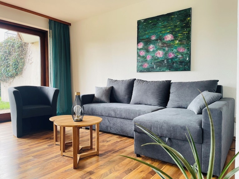 Appartement Ferienwohnung 'Seeriwa' Met Panorama Uitzicht, Privé Terras En Wifi - Stockach