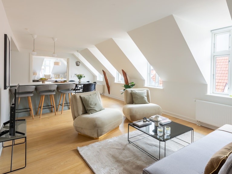 Apartamento De 6 A 2 Dormitorios Con Terraza Compartida En La Azotea - Copenhagen
