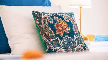 4 quartos, roupa de cama fornecida