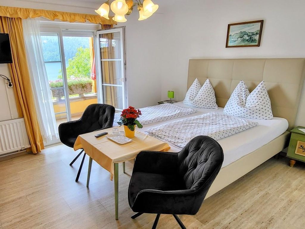 Doppelzimmer Mit Balkon Und Seeblick - Pension Sedlak Und Golfappartements - Spittal an der Drau