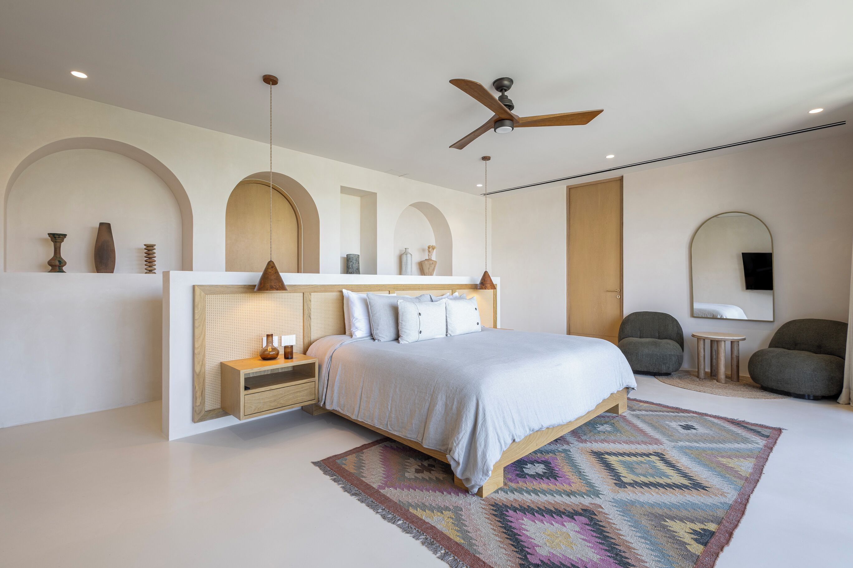 Vila exclusiva | Quartos à prova de som, Wi-Fi de cortesia, roupa de cama