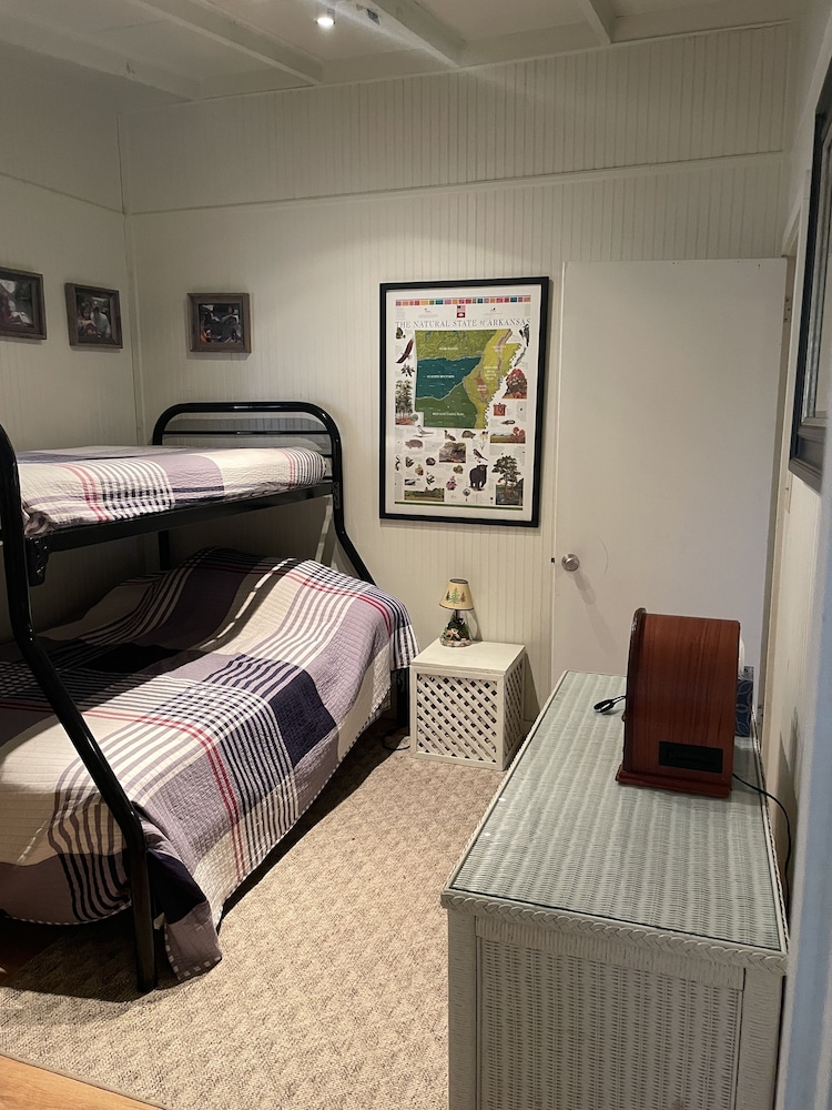 Cozy family fish camp on the Little Red River, a premier trout fishing ...