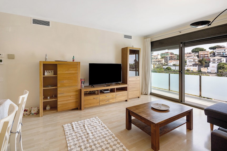 Apartamento 'Moderno Y Renovado Apartament Florí' Con Vistas Al Mar, Wi-fi Y Aire Acondicionado - Santa María de Palautordera