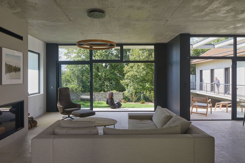 Maison Darchitecte Primée Dans Le Parc Naturel Du Vexin Proche Giverny . - La Roche-Guyon