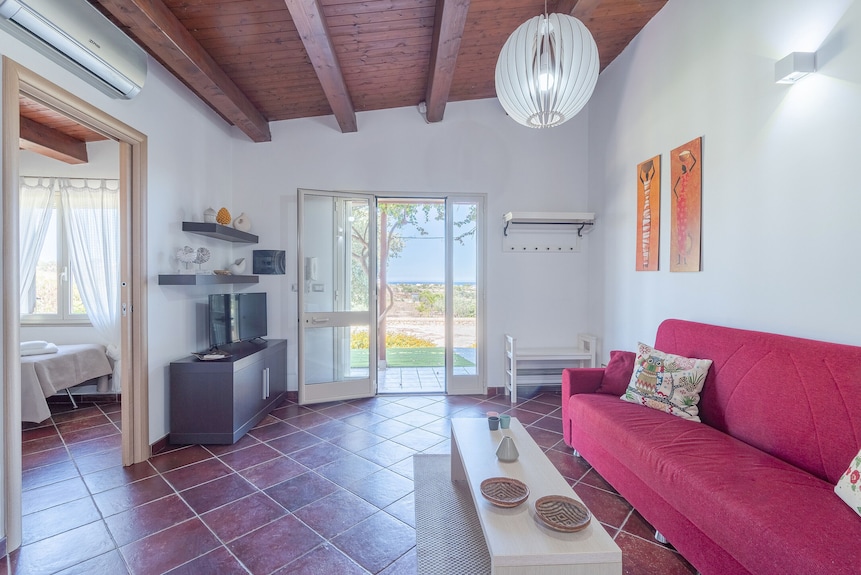 Appartement 'Estremo Sud - Casa Vacanza Candy' Avec Vue Sur La Mer, Wi-fi Et Climatisation - Marzamemi