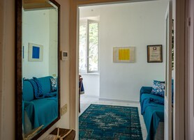 Apartamento, 1 quarto, cozinha | Área de estar