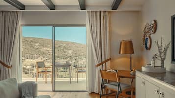 Quarto luxo, 1 cama King, vista para o vale | 1 quarto, roupas de cama premium, cofres nos quartos