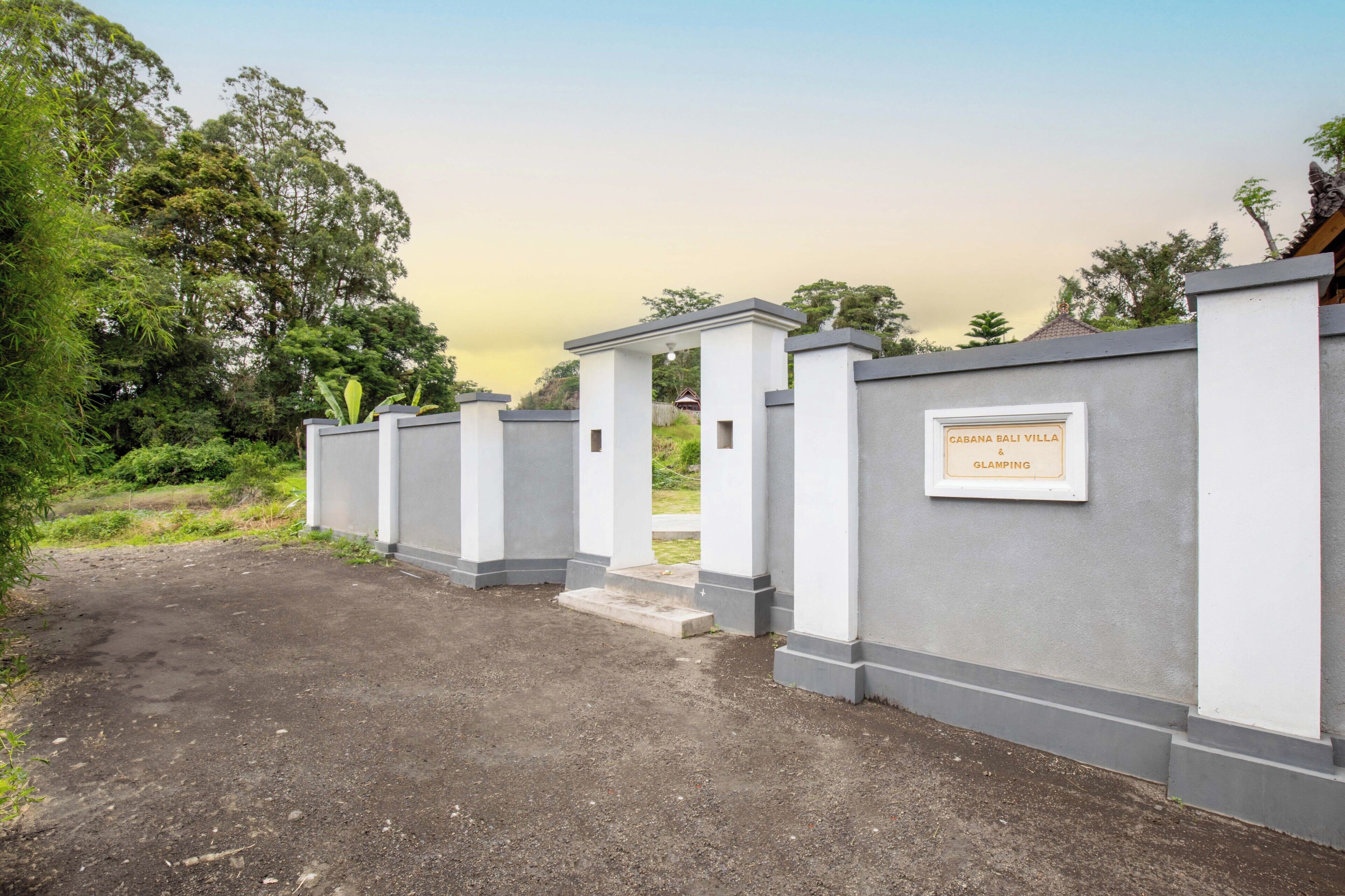 Entrada do alojamento