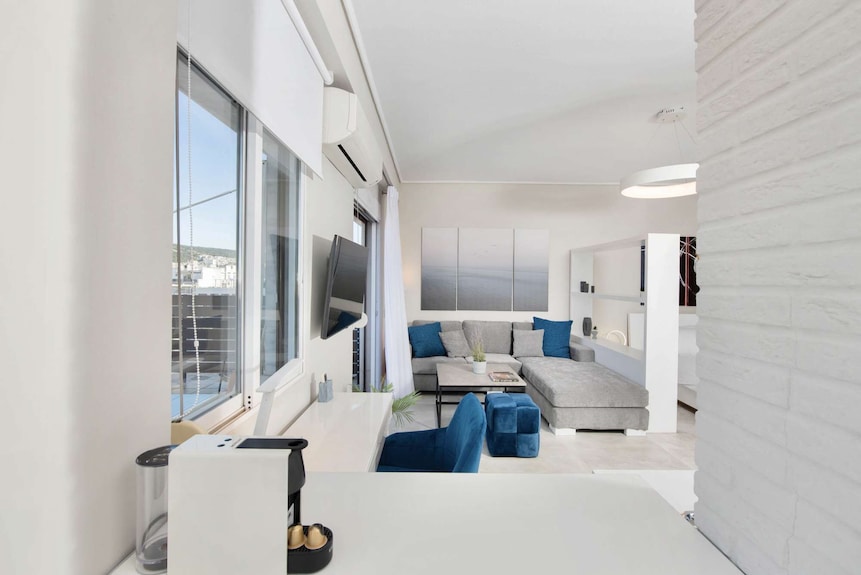 Pearl: Penthouse Suite With City View - Thessalonique