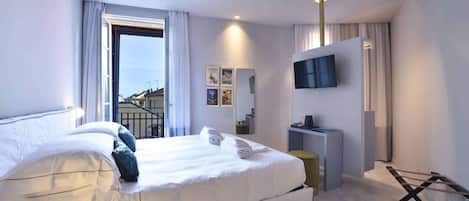 Quarto Duplo, varanda | 1 quarto, cofre no quarto, quartos insonorizados