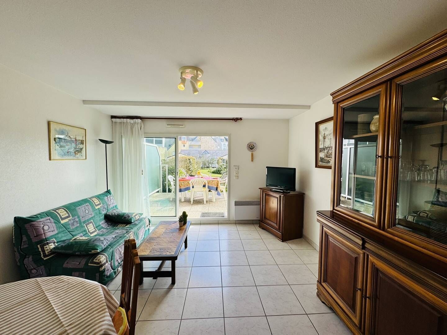 2 Pièces Centre Ville, 4 Min à Pied Plage, Parking - 벨르-일르-엉-메흐