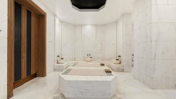 Sauna, banheira de hidromassagem, banho turco, hammam