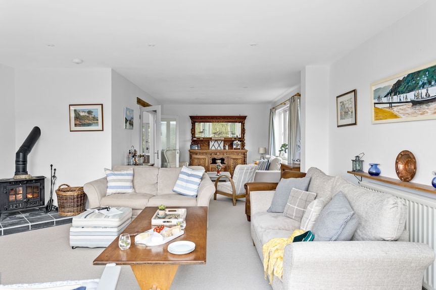 Elegant 4 Bed House | Rural Salcombe | Views - 金斯布里奇