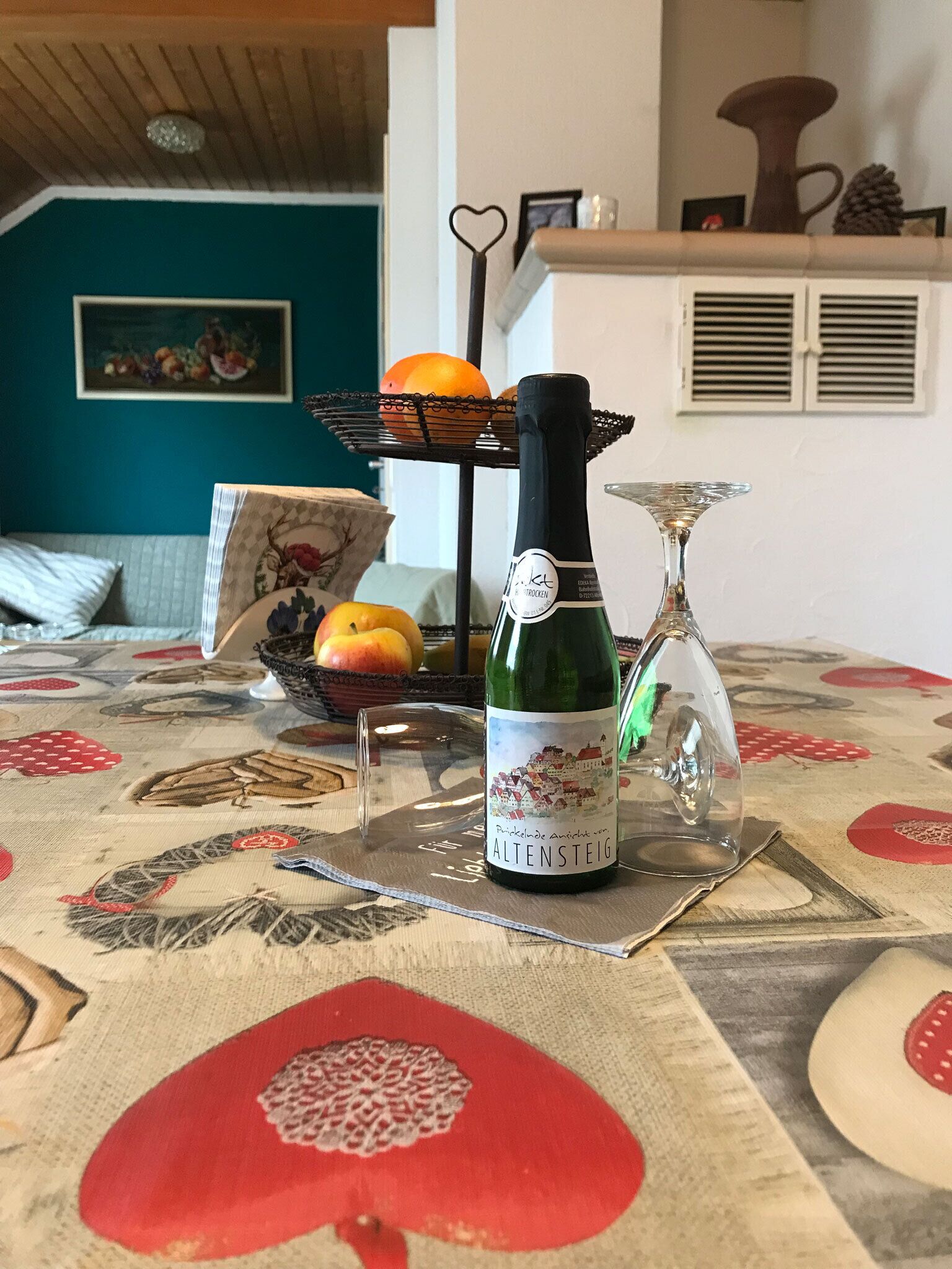 Retro Ferienwohnung Mit Schlossblick Im Nordschwarzwald - Biker Willkommen! - Altensteig