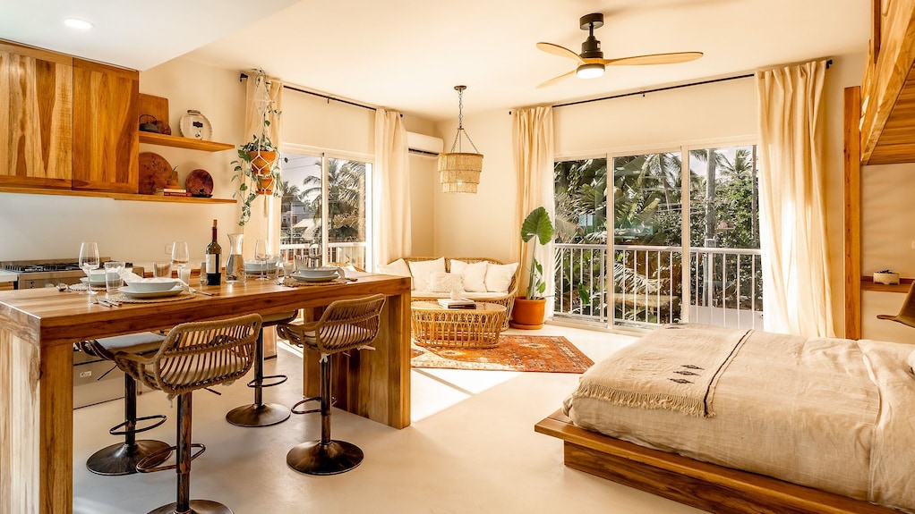 Kite Beach Suite With Work Space And Full Kitchen - Cabarete