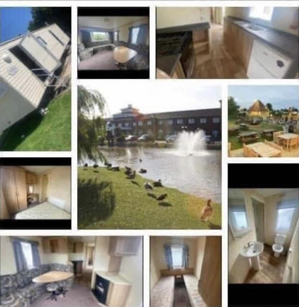 Caravansleeps8-fireplace-petsok-golf-gym-pool - Skegness