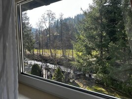 Dormitório compartilhado básico, em dormitório misto | Vista para a montanha