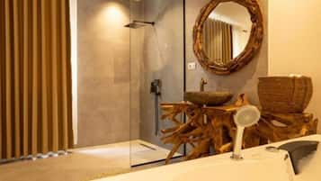 Boho Room with Jacuzzi | Wi-Fi de cortesia