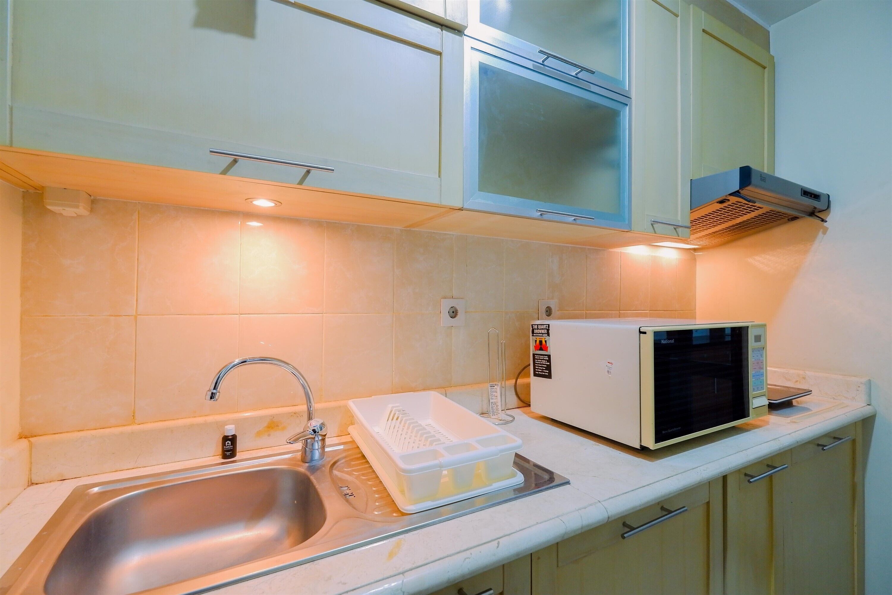Apartamento | Cozinha privada | Um frigorífico/congelador grande, uma placa de cozinha 