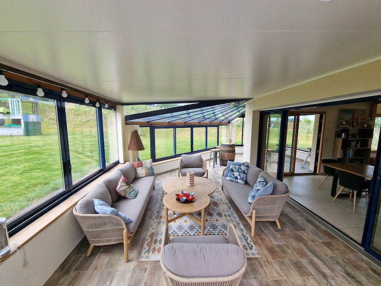 Holiday Home 'Belle Maison Vue Mer 5min De Plage' With Private Terrace, Private Garden And Wi-fi - Conquet