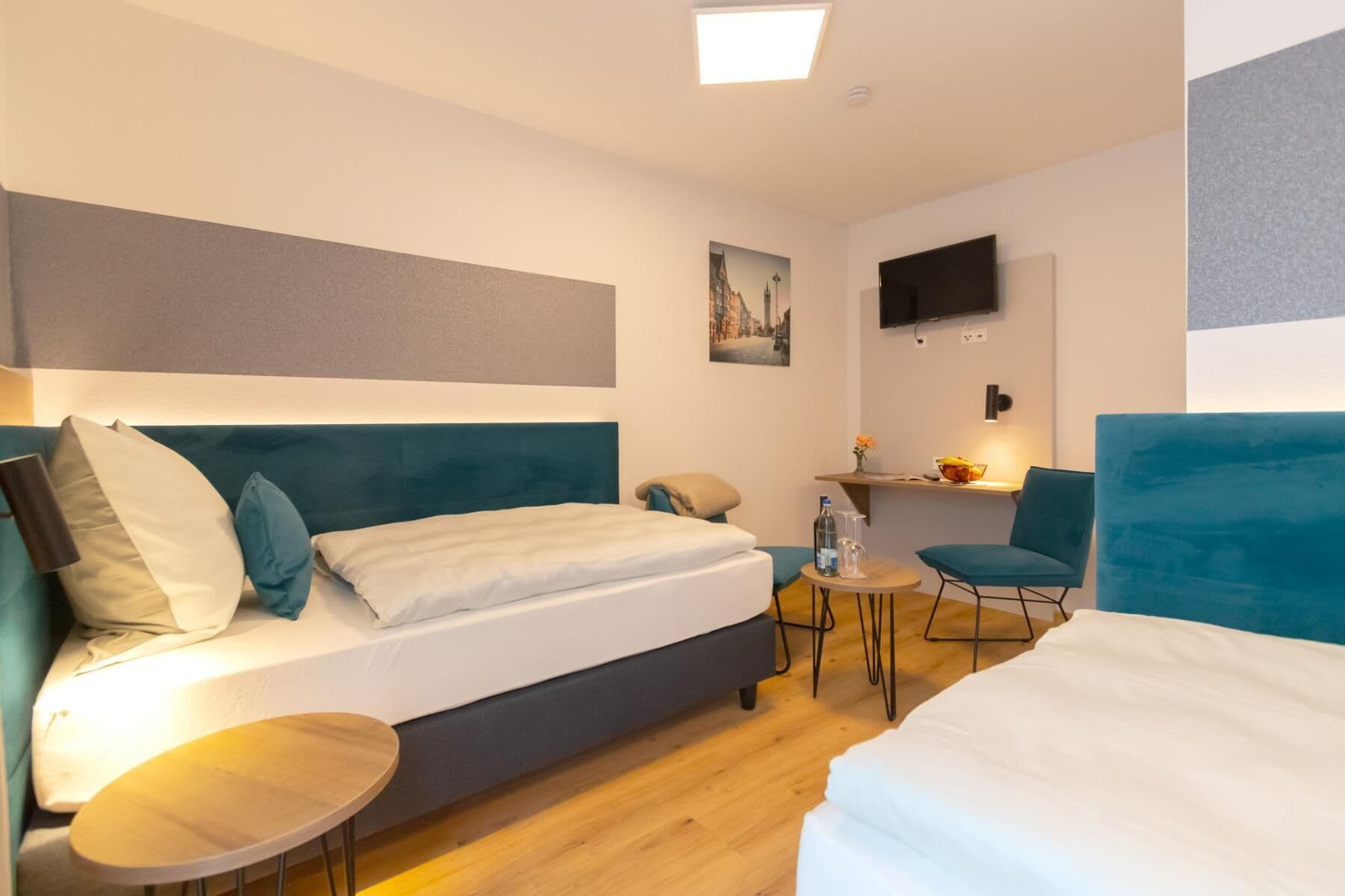 Zweibettzimmer 22qm Mit Smart-tv - Straubing