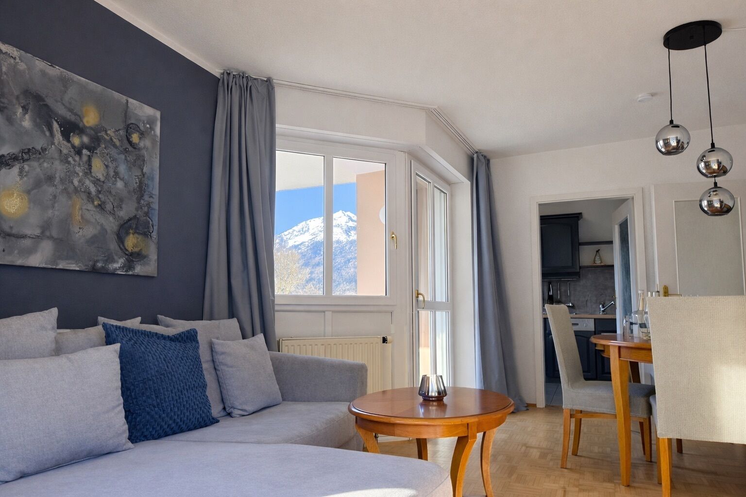 Appartement Nr. 22, 45qm, Du/wc, Wohn/schlafraum, Balkon Mit Bergblick - Bad Reichenhall