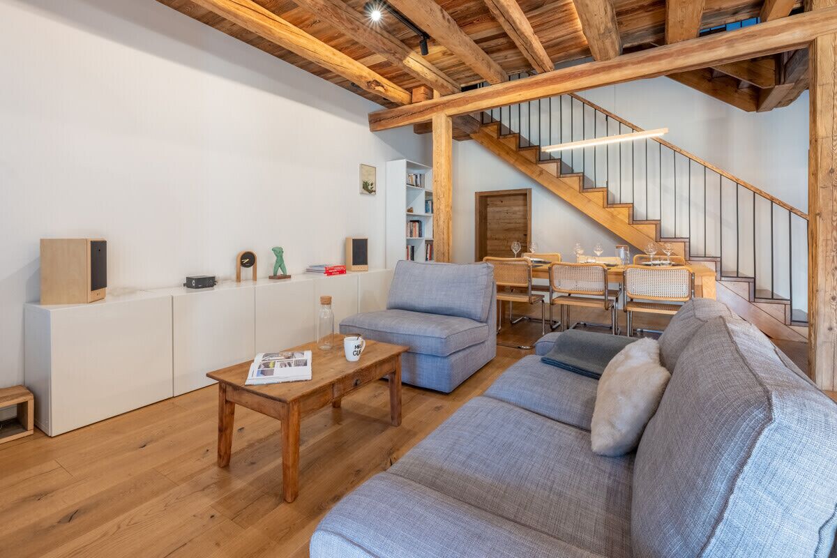 Pretty Loft With View Of Mont Blanc & Glacier - Les Houches