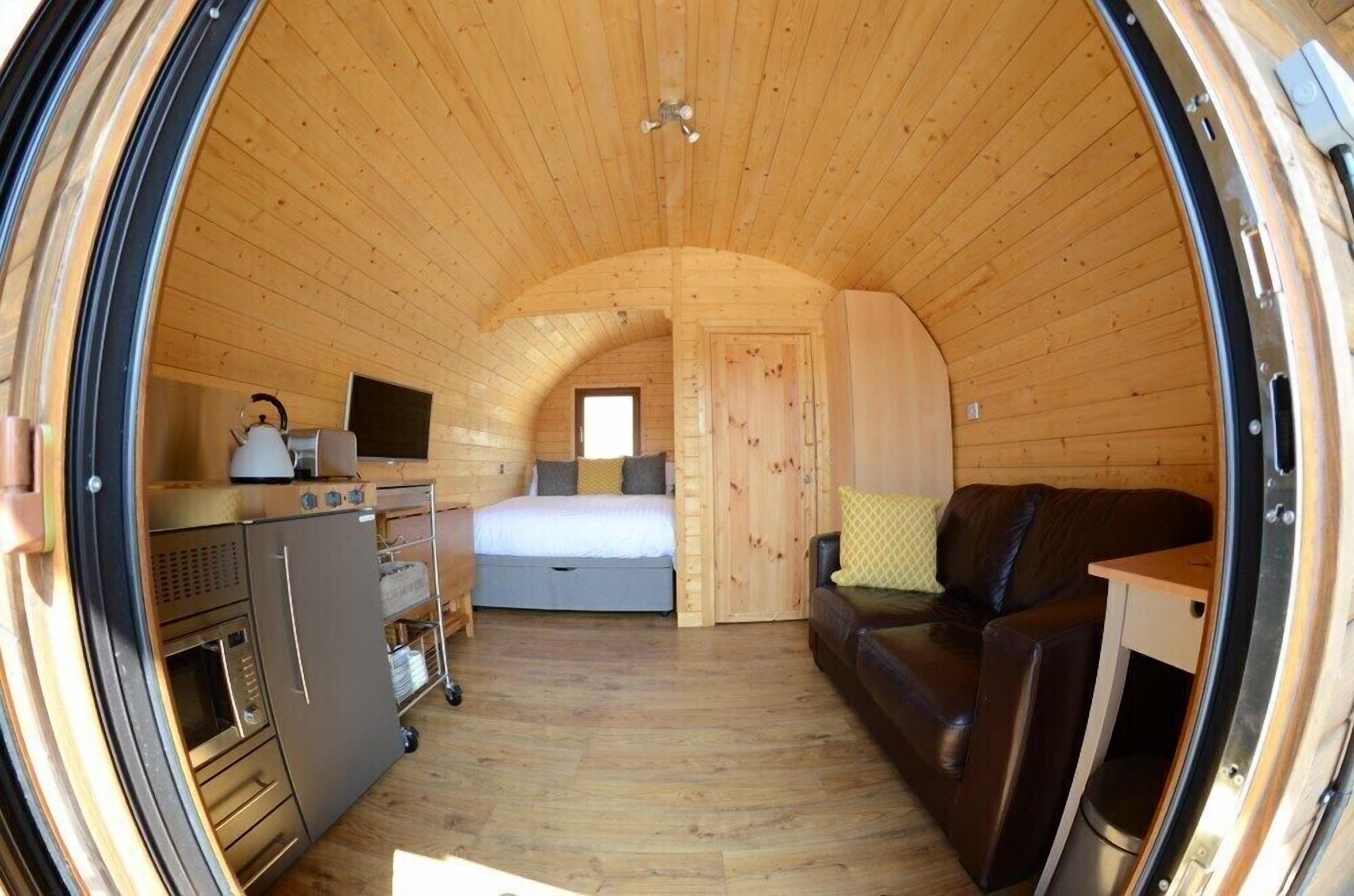 Pabell Pren Glamping -Pod-exclusivo-vista Al Mar-baño Privado - Aberporth