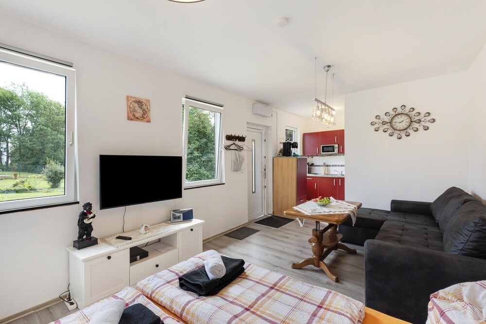 Bungalow 'Ferienhaus Sonne' Mit Privatterrasse, Gemeinschaftsgarten Und Wlan - Nordhausen