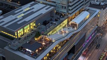 Suíte premier, 1 quarto, para não fumantes, vista para a cidade | Vista para a cidade