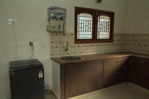 Apartamento Clássico, Vista para a cidade | Cozinha privada