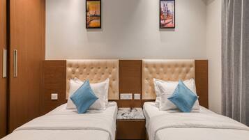 Quarto Deluxe | 1 quarto, lençóis de algodão egípcio, roupa de alta qualidade